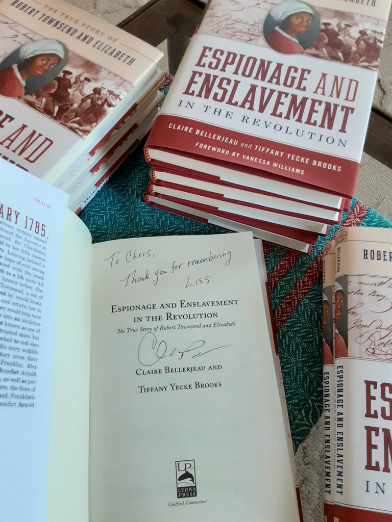 Signed Copy of Espionage and Enslavement in the Revolution: The True ...